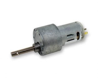 Orange 12V 300 RPM Johnson Geared DC Motor – Grade A Quality-Encoder C ...