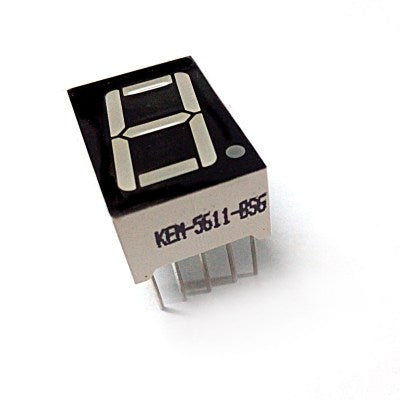 7 Segment 1 Digit LED Display 0.56inch(RED) – The Engineer Store